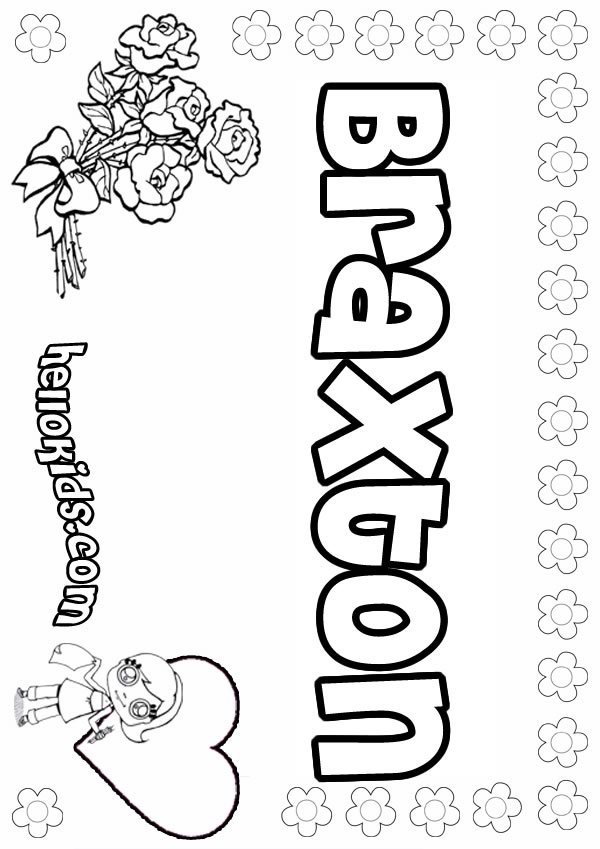 Braxton coloring pages - Hellokids.com