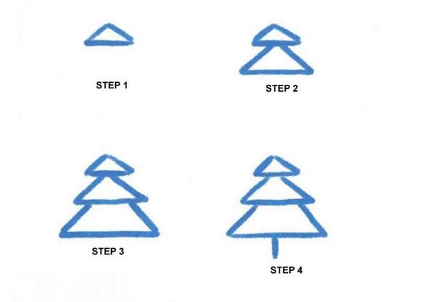 How To Draw Fir Tree Hellokids
