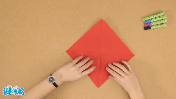 How To Craft The Origami Finger Game Hellokids