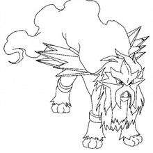 Entei : Coloring pages, Drawing for Kids, Videos for kids, Reading ...