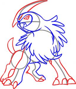 How to draw absol - Hellokids.com