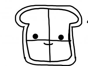 How to draw how to draw toast - Hellokids.com