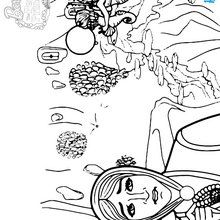 Lumina Scylla Young Drawing Coloring Pages Barbie Color Princess Pearl ...