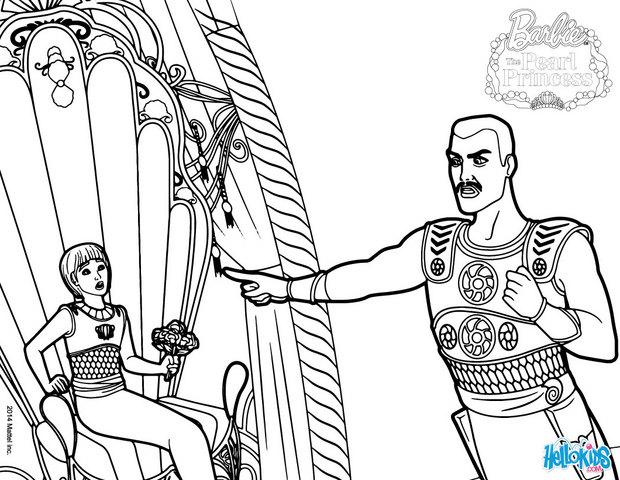 Prince fergi and caligo coloring pages - Hellokids.com