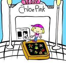 CHLOE PINK coloring pages - 0 online doll printables for girls