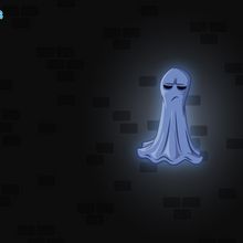 How to draw grumpy ghost - Hellokids.com