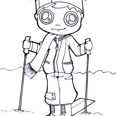 WINTER SPORT coloring pages - Coloring pages - Printable Coloring Pages ...