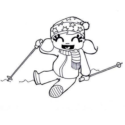 WINTER SPORT coloring pages - Coloring pages - Printable Coloring Pages ...