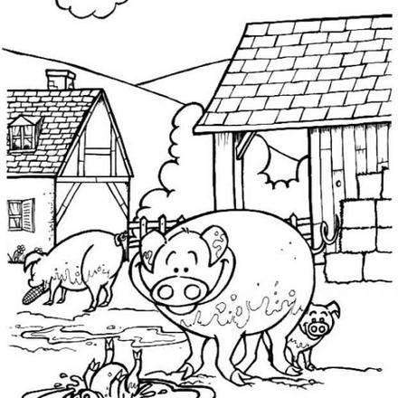 FARM ANIMAL coloring pages - 55 free Farm animals coloring pages & Kids ...
