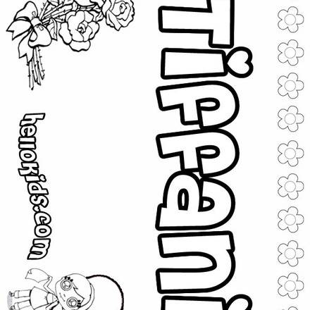 T names for girls coloring and printing posters - 0 printables to ...