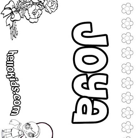 J names for girls coloring pages - 0 printables to create your name ...