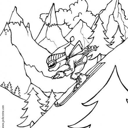WINTER SPORT coloring pages - Coloring pages - Printable Coloring Pages ...