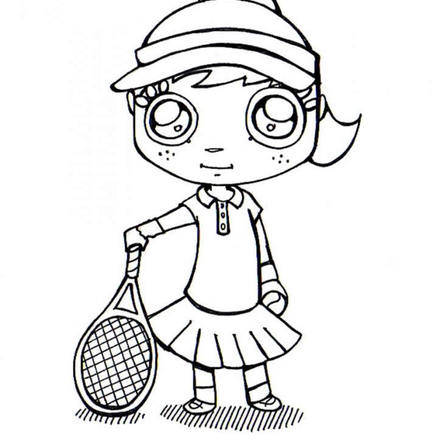 TENNIS coloring pages - Coloring pages - Printable Coloring Pages ...