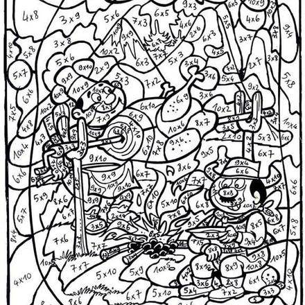 CHARACTERS Color by Number coloring pages - Coloring pages - Printable ...