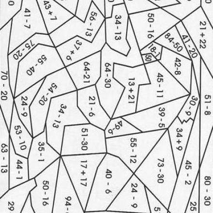 BEGINNER color by number - Coloring pages - Printable Coloring Pages ...