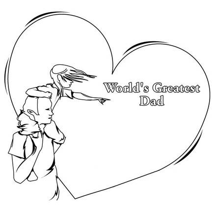 FATHER'S DAY coloring pages - Coloring pages - Printable Coloring Pages ...