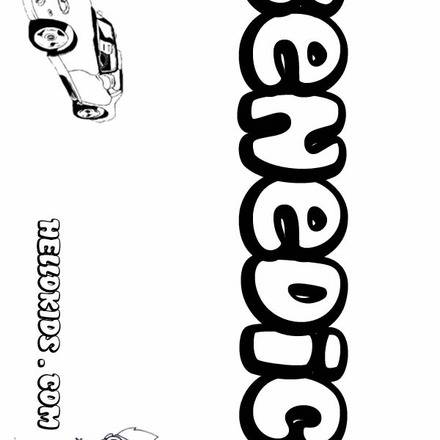 B names for Boys free coloring book - 0 printables to create your name ...