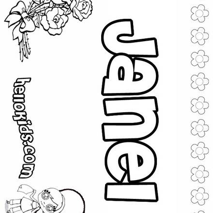 J names for girls coloring pages - 0 printables to create your name ...