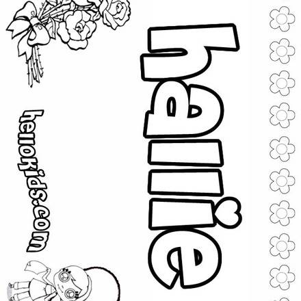 H names for GIRLS online coloring book - 0 printables to create your ...