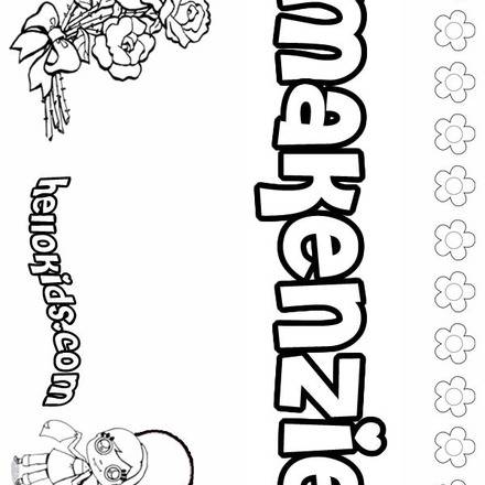 M names for girls coloring posters - 0 printables to create your name ...