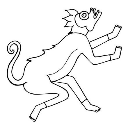PREHISPANIC ANIMAL coloring pages - 18 free ANIMALS coloring pages ...