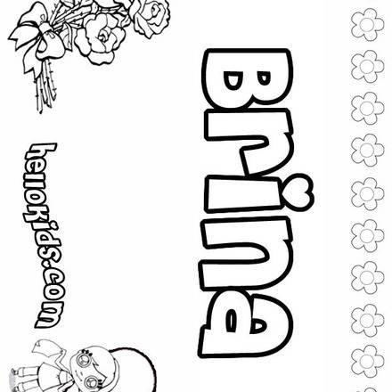 B names for girls coloring sheets - 0 printables to create your name poster