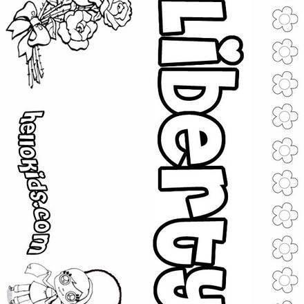 Leah Name Coloring Page Coloring Pages