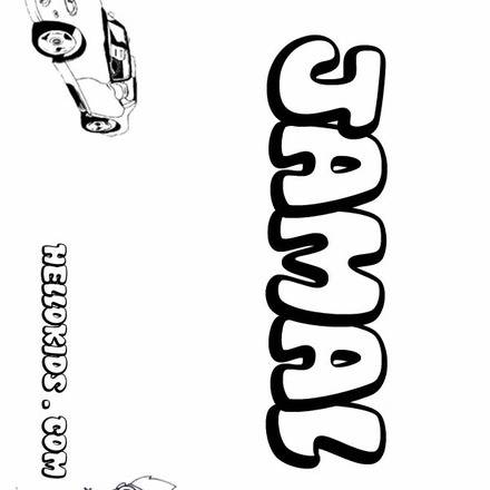 I and J boys names coloring book - 0 printables to create your name poster
