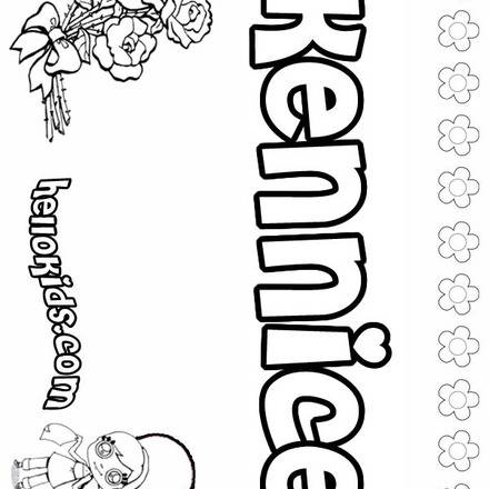 K names for girls coloring posters - 0 printables to create your name ...