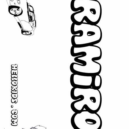 Boys names starting with R or S coloring posters - 0 printables to ...