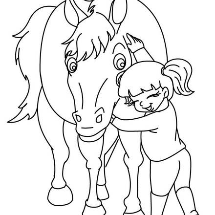 HORSE-RIDING SCHOOL coloring pages - Coloring pages - Printable ...