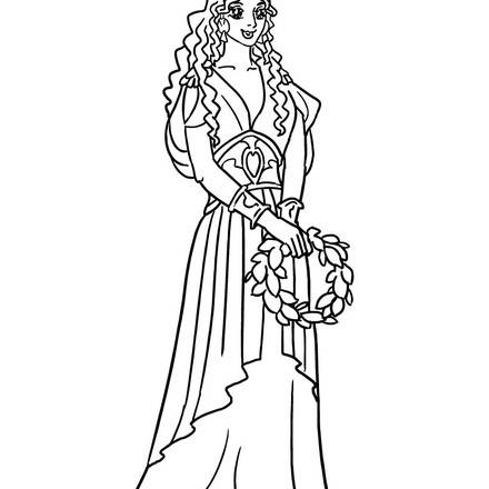 PRINCESSES OF THE WORLD coloring pages - 44 cute PRINCESSES Coloring ...