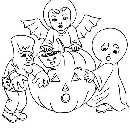 HALLOWEEN coloring pages - 367 printables to color online for Halloween