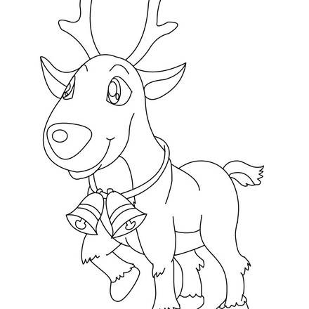 Rudolph the Red-Nosed Reindeer: Free coloring pages and song lyrics for ...
