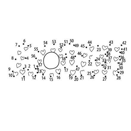 VALENTINE'S DAY dot to dot games - 30 free dot to dot printable ...