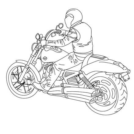 Transportation coloring pages - Hellokids.com
