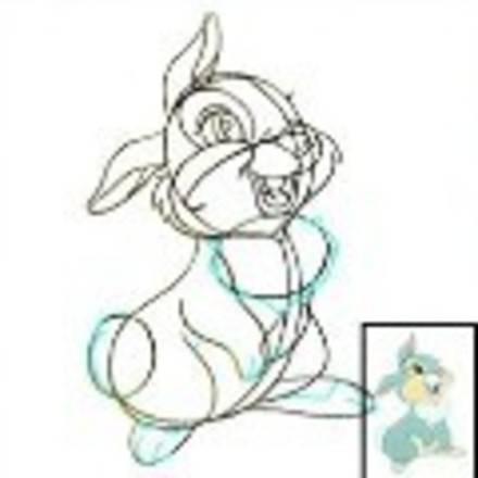 How to Draw BAMBI DISNEY - easy step by step drawing tips for kids