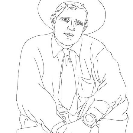 Famous people coloring pages - Hellokids.com