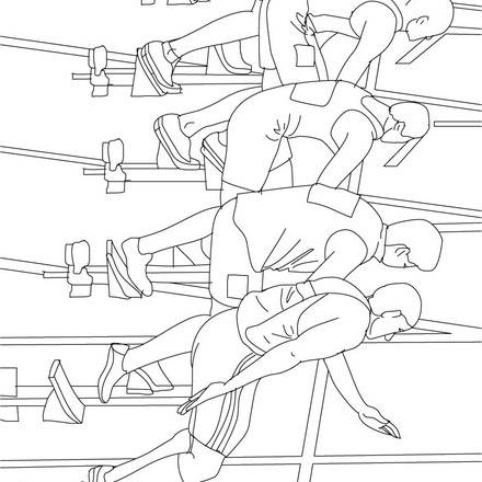 ATHLETICS coloring pages for kids - Coloring pages - Printable Coloring ...