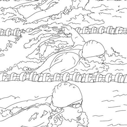 SWIMMING coloring pages - Coloring pages - Printable Coloring Pages ...