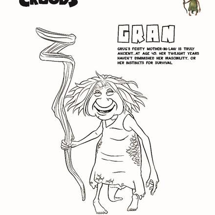 THE CROODS coloring pages - 19 Movies online coloring sheets and ...