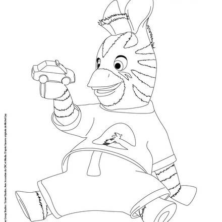 Zebra : Coloring pages, Kids Crafts and Activities, Free Online Games ...