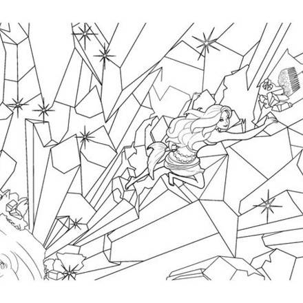 BARBIE in A MERMAID TALE coloring pages - 61 online Mattel dolls ...