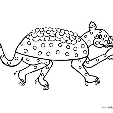 PREHISPANIC ANIMAL coloring pages - 18 free ANIMALS coloring pages ...