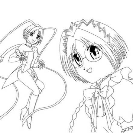 TOKYO MEW MEW coloring pages - Coloring pages - Printable Coloring ...