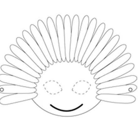 FUNNY MASKS to cut out - 6 Fun printable masks to print and cut out