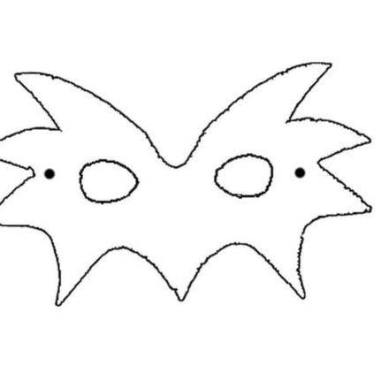 FUNNY MASKS to cut out - 6 Fun printable masks to print and cut out