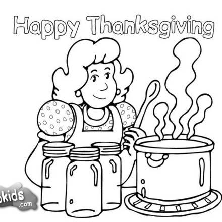 THANKSGIVING coloring pages - 27 kids free Thanksgiving coloring printables
