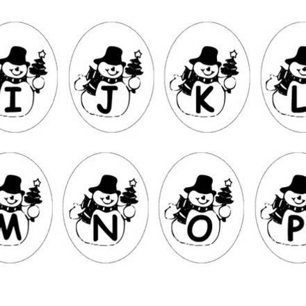 CHRISTMAS letters of alphabet coloring pages - Coloring pages ...