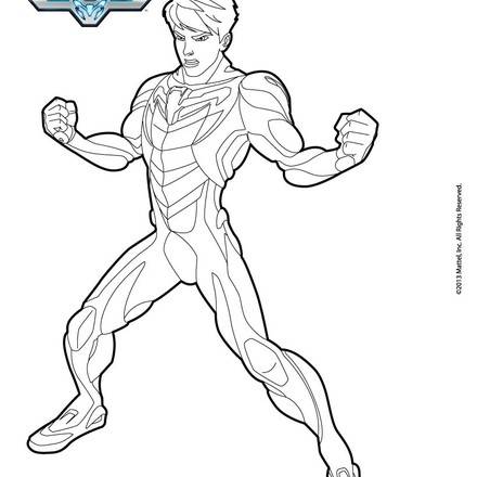 MAX STEEL coloring pages - 44 printables of your favorite TV characters